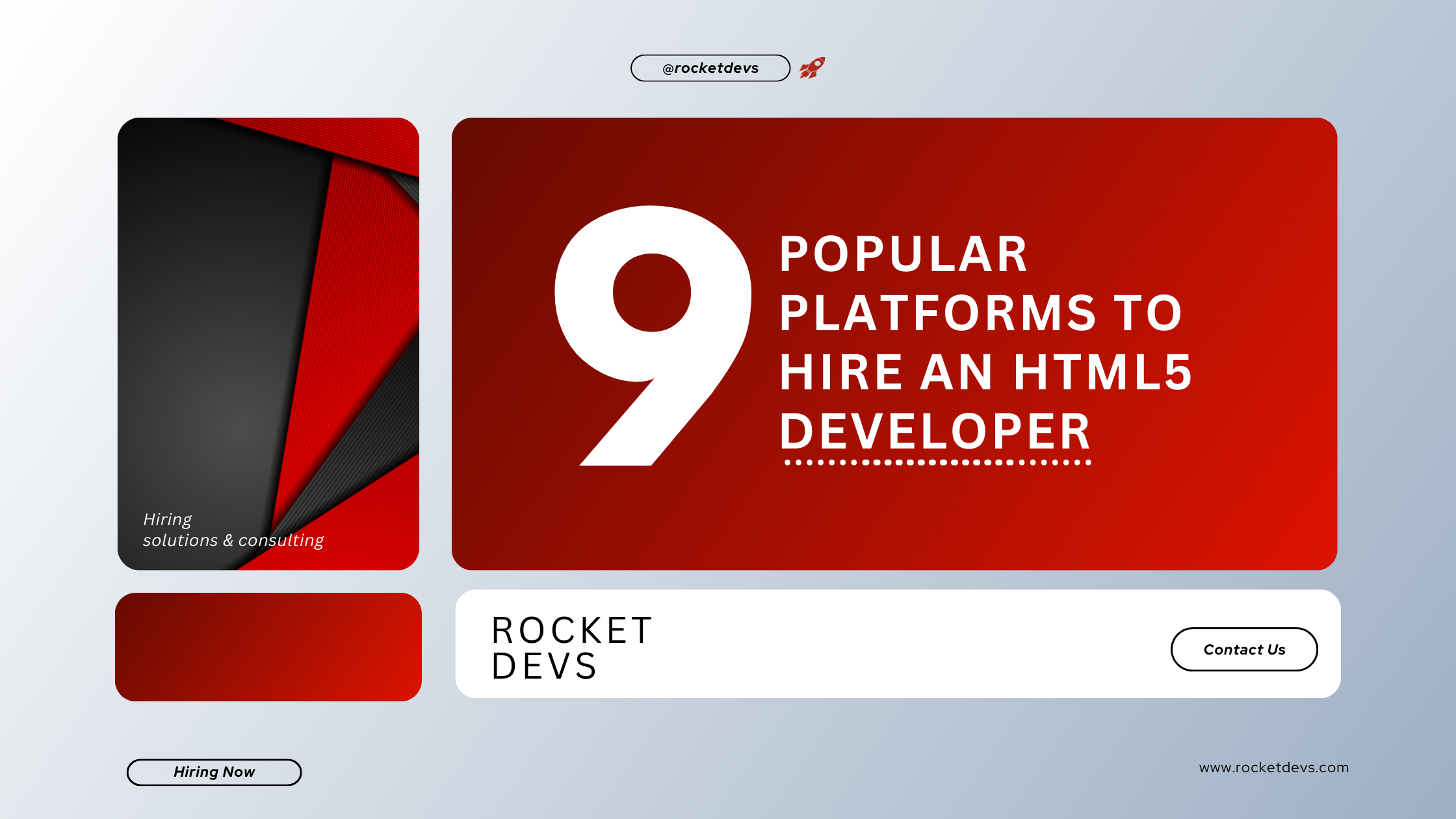 9 Popular Platforms to Hire an HTML5 Developer Blog | RocketDevs